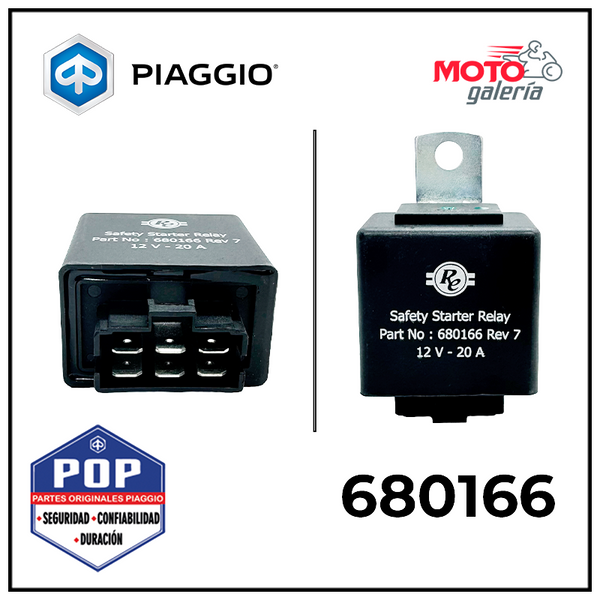 RELAY DE SEGURIDAD - 680166 – Piaggio Motogalería Península